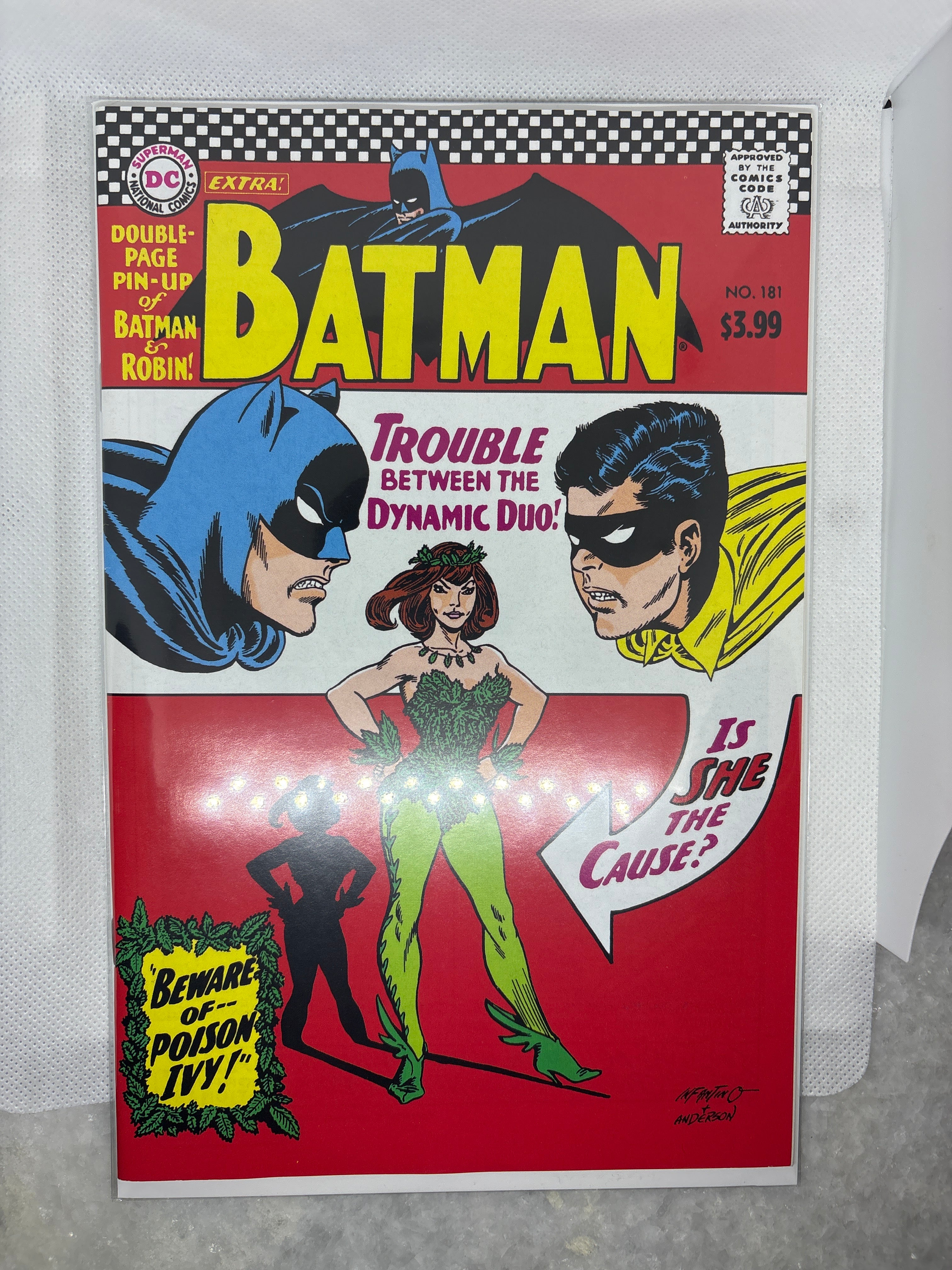 Like New Vintage Facsimile Batman with Robin #181 Beware of Poison Ivy ...