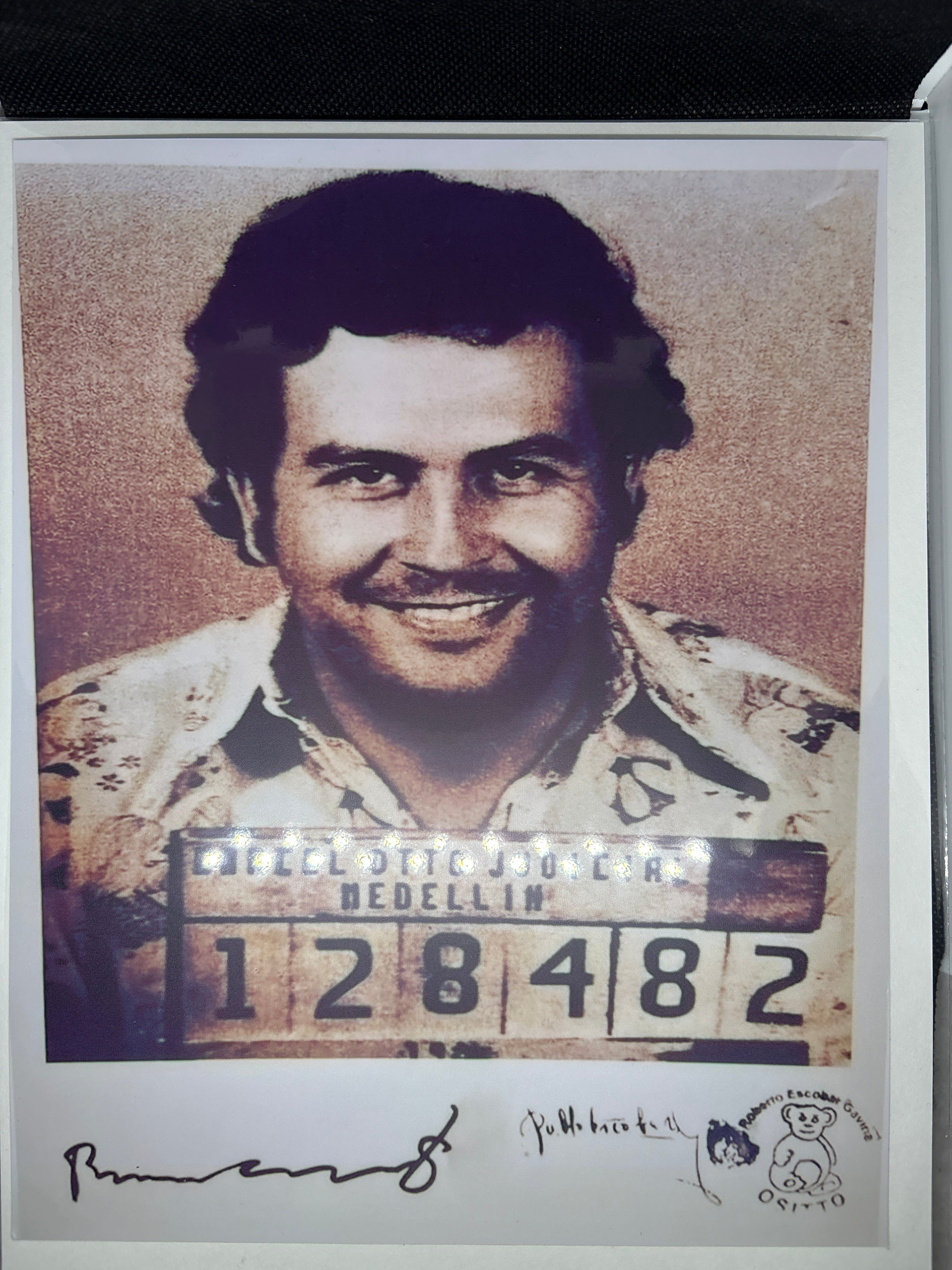 Brand New High Resolution Laminated Picture Pablo Escobar Reprint with ...