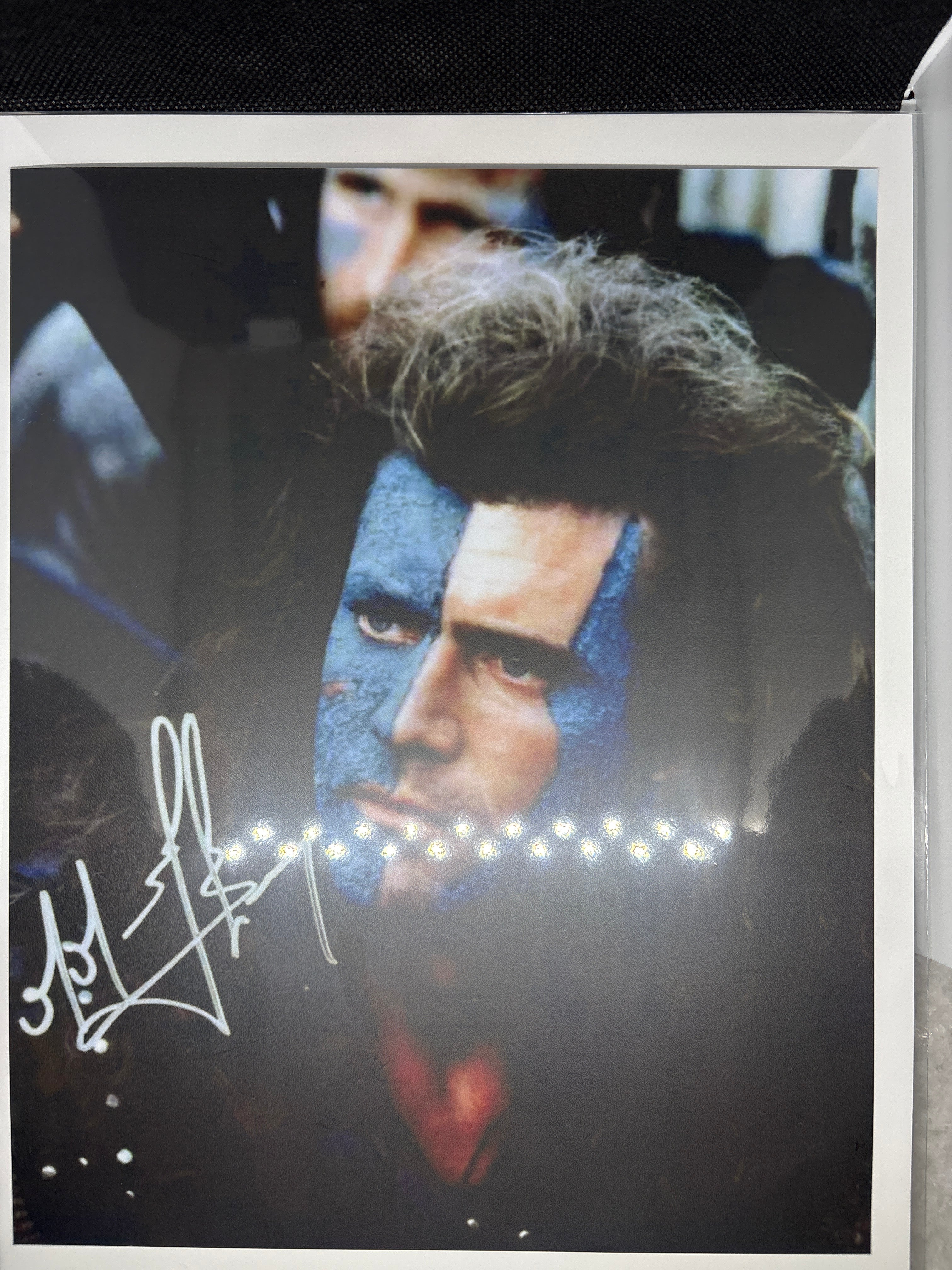 Brand New High Resolution Laminated Picture Braveheart Mel Gibson Repr ...